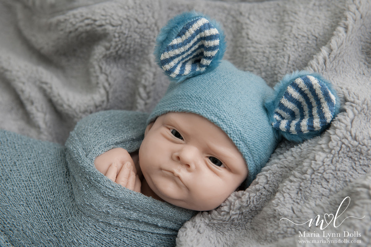 Cuddle Baby Teddie - By Bonnie Sieben – Maria Lynn Dolls