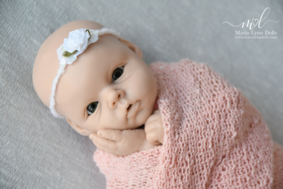 Cuddle Baby Ari - By Bonnie Sieben – Maria Lynn Dolls
