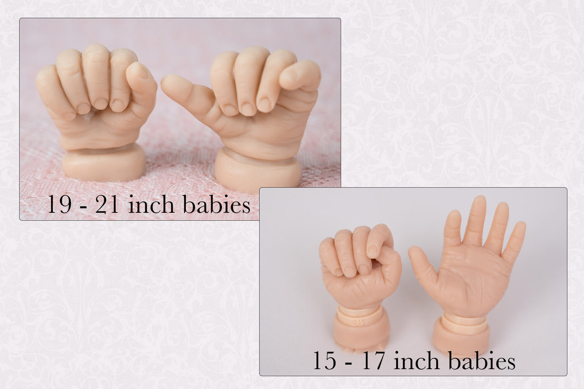 Silicone Hands for Cuddle Baby – Maria Lynn Dolls